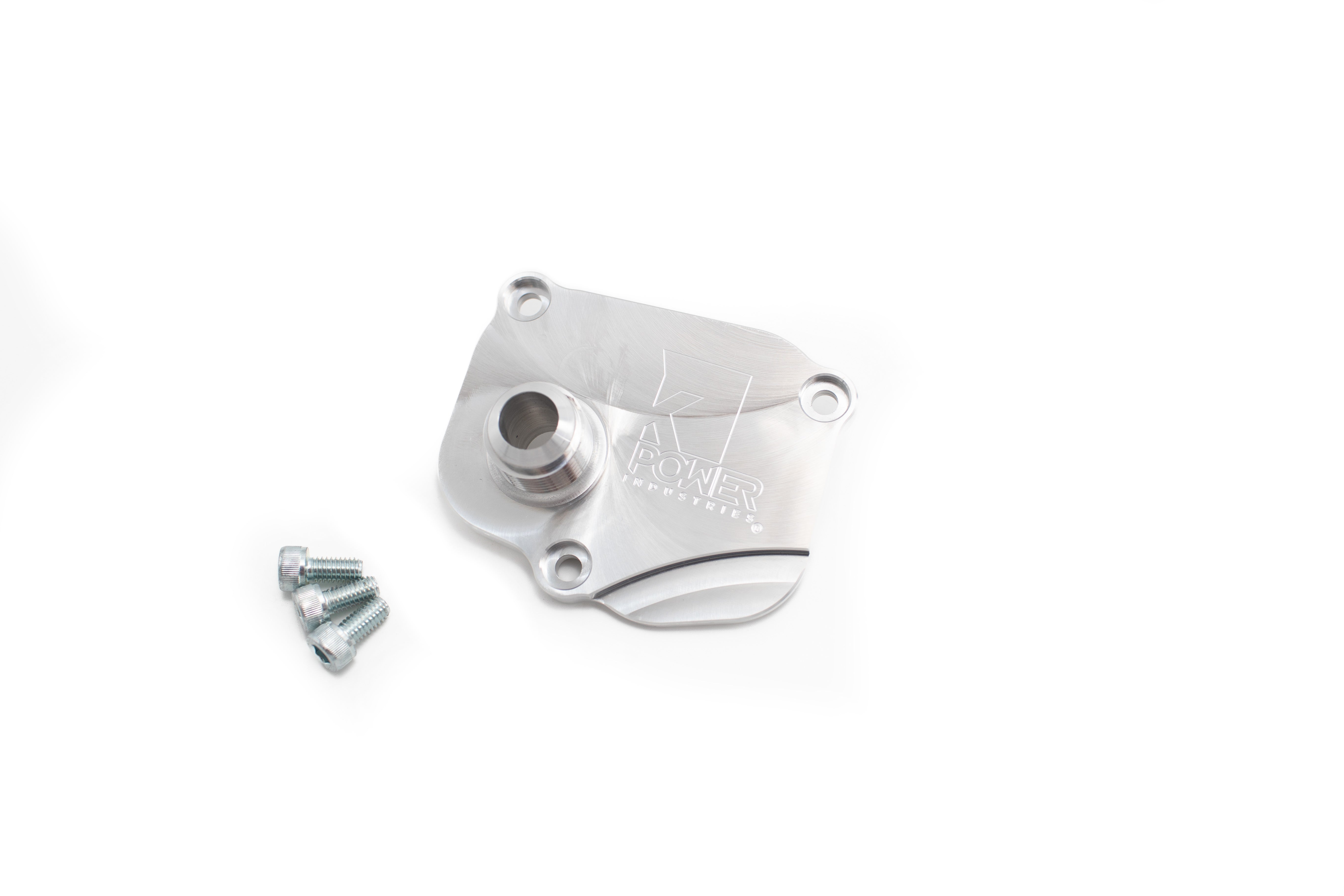 KPower K Series Timing Tensioner Access Cover with -10AN Oil Return ...