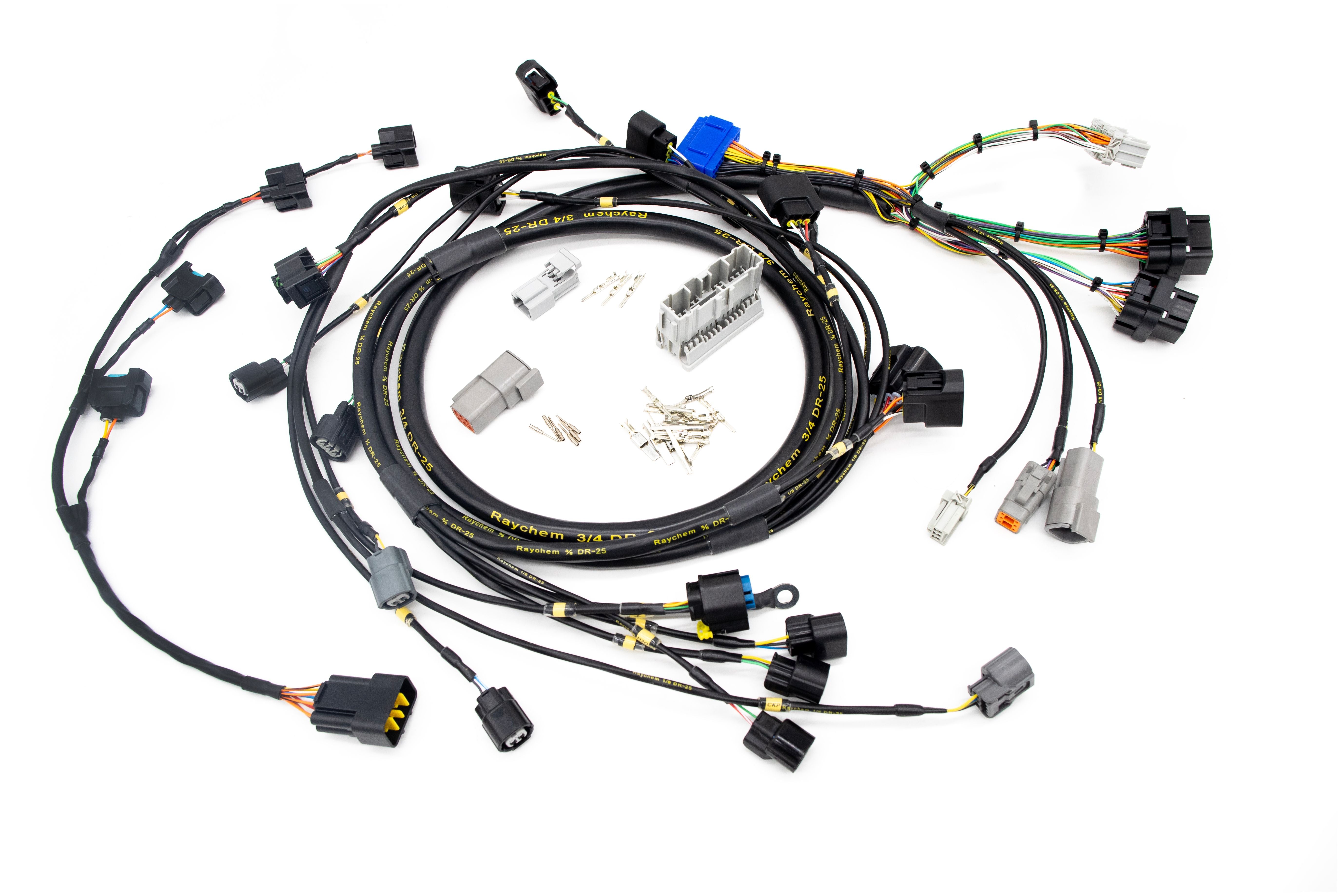KPower RWD K Swap Universal Drive-By-Wire Engine Harness for Haltech S ...